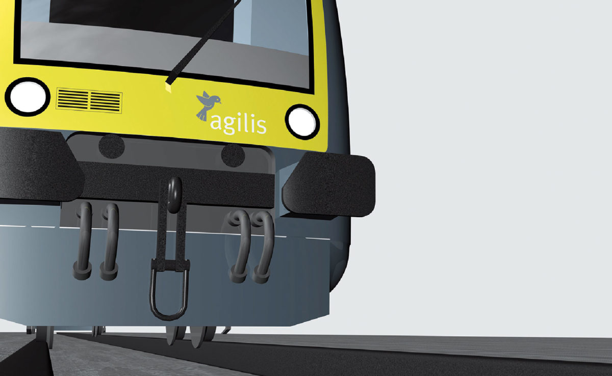 Die agilis Flotte formiert sich - konsequentes Branding für die Züge ...